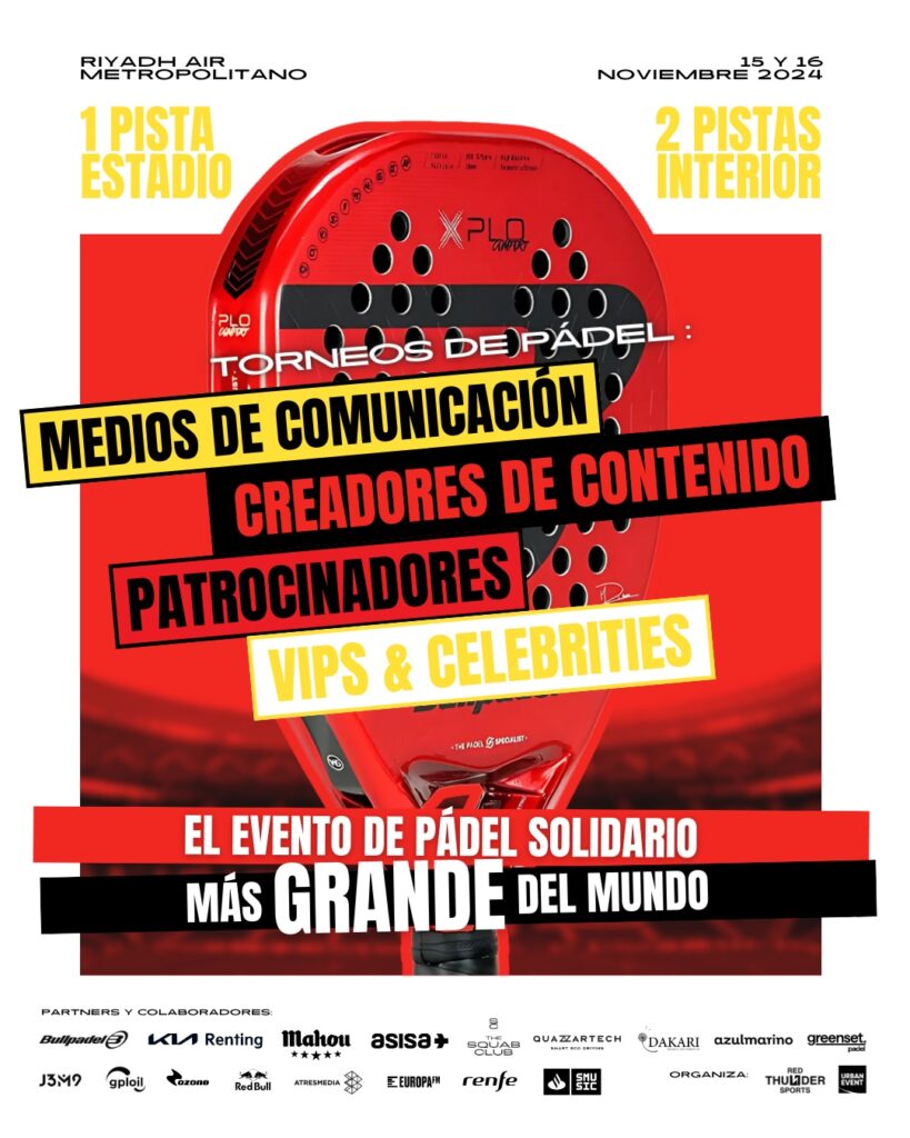 El pádel se vuelve a unir al fútbol en la segunda edición del solidario ...